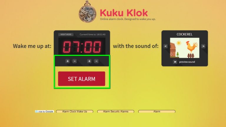 「Kuku Klok」 オンラインアラームの使い方 - Raison Detre - ゲームやスマホの情報サイト