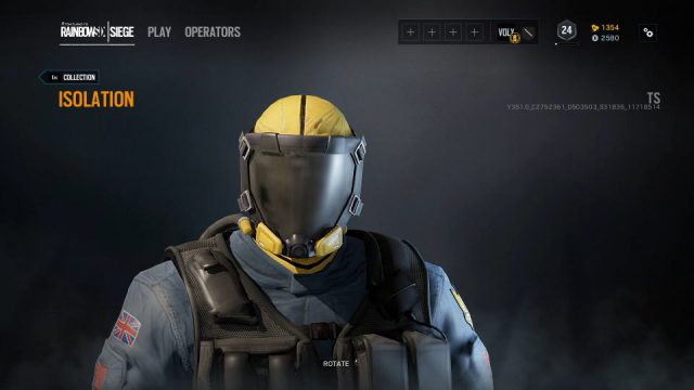 【R6S】Outbreakのアイテムリスト