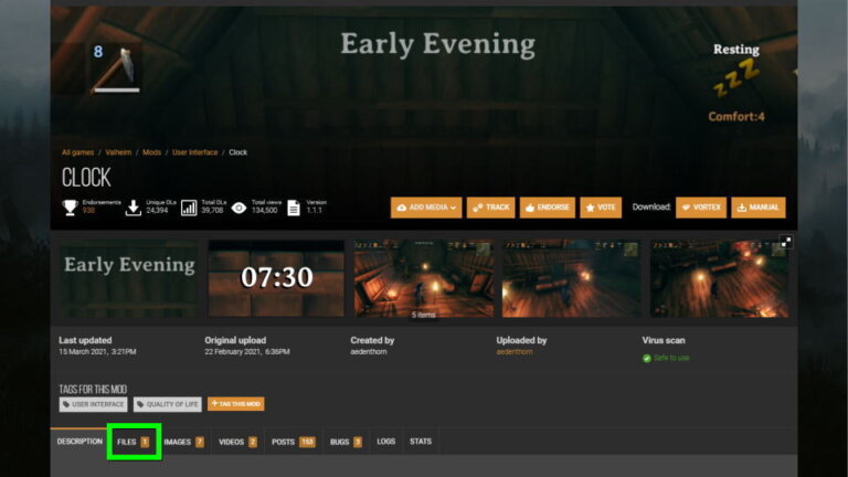 【Valheim】Clockでゲーム内の時間を常に確認する方法【MOD】 - Raison Detre - ゲームやスマホの情報サイト
