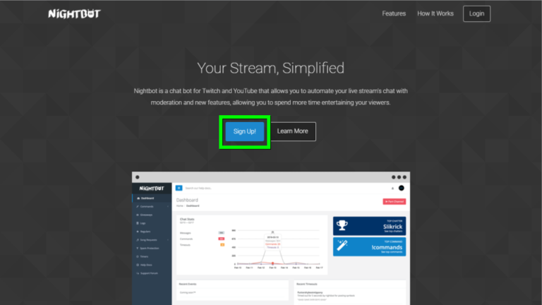 【Twitch】NightBotを導入する方法【チャット管理】