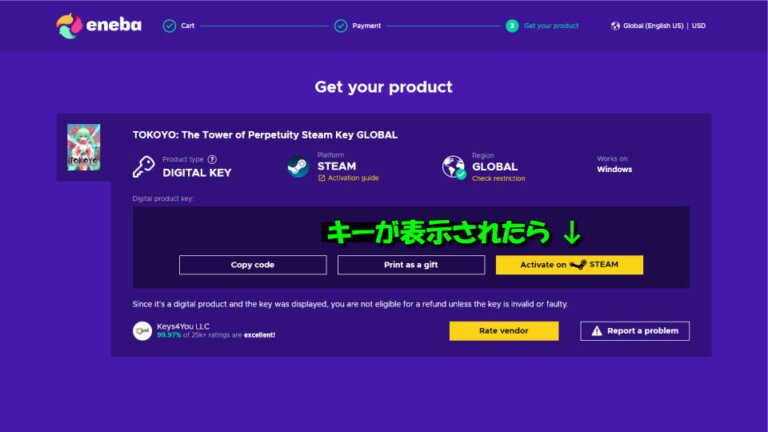【eneba】ゲームを購入する方法【鍵屋】 - Raison Detre - ゲームやスマホの情報サイト