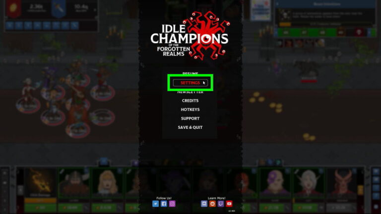 【Idle Champions of the Forgotten Realms】キーボード設定【操作方法】 - Raison Detre ...