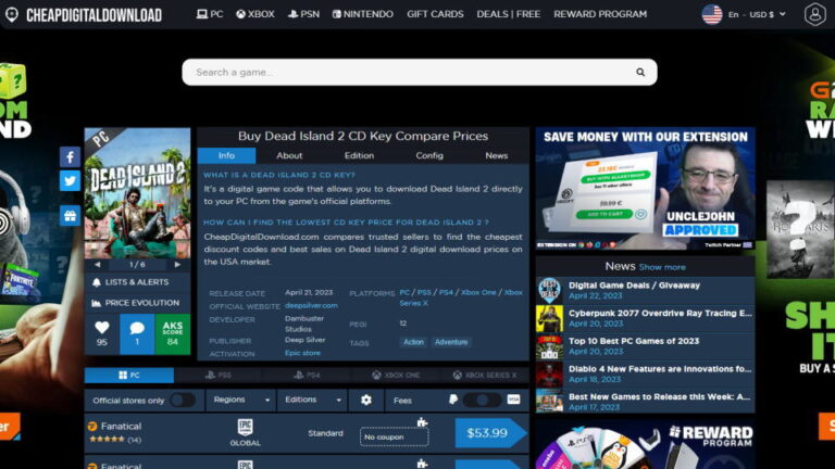 【Dead Island 2】安く買う方法【価格比較】 - Raison Detre - ゲームやスマホの情報サイト