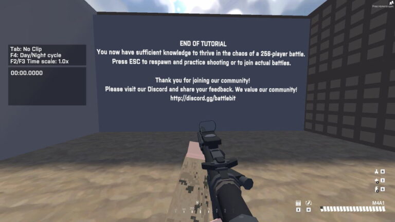 【BattleBit Remastered】チュートリアル解説【射撃演習場】