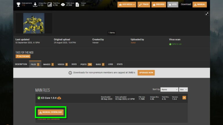 【AC6】難易度を下げる方法【EZ-Core】 - Raison Detre - ゲームやスマホの情報サイト