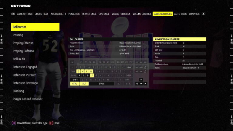 【Madden NFL 24】キーボードやコントローラーの設定【操作方法】 - Raison Detre - ゲームやスマホの情報サイト