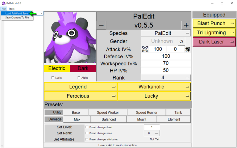【パルワールド】最強のパルを作成する方法【PalEdit】 - Raison Detre - ゲームやスマホの情報サイト