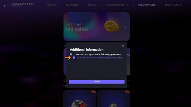 【LEVEL INFINITE PASS】ゲーム内特典の入手方法【無料】 - Raison Detre - ゲームやスマホの情報サイト