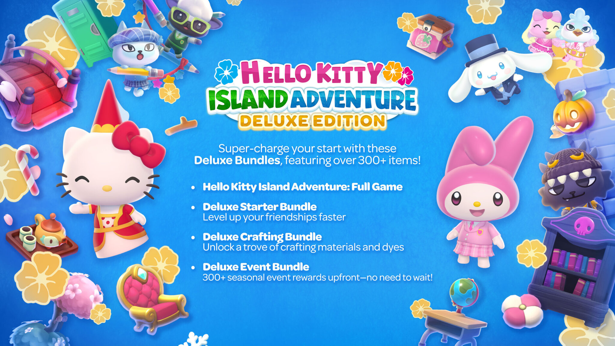 【Hello Kitty Island Adventure】Deluxe Editionの違い【特典比較】 - Raison Detre - ゲームやスマホの情報サイト
