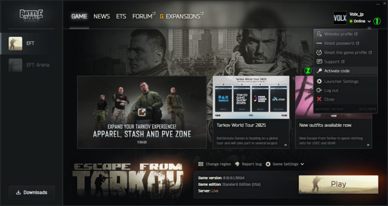 【EFT】プロモコードの入力方法【アクティベート】 - Raison Detre - ゲームやスマホの情報サイト